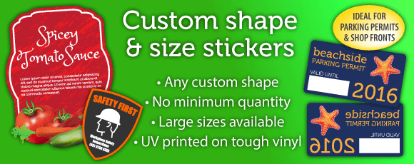 UV Printed Vinyl Stickers | Sticker.com.au